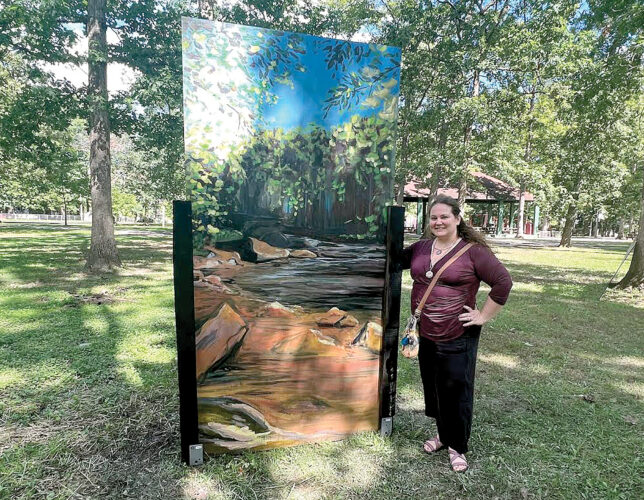 Artist’s work on display in City Park | News, Sports, Jobs - The ...